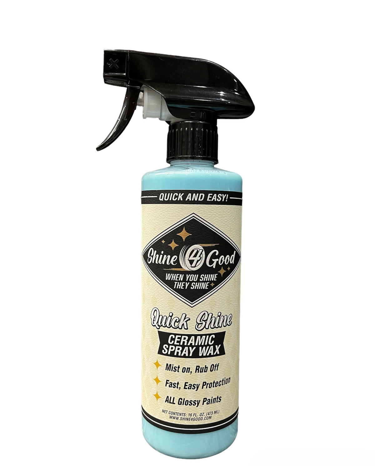 Quick Shine - Ceramic Spray Wax — Shine 4 Good